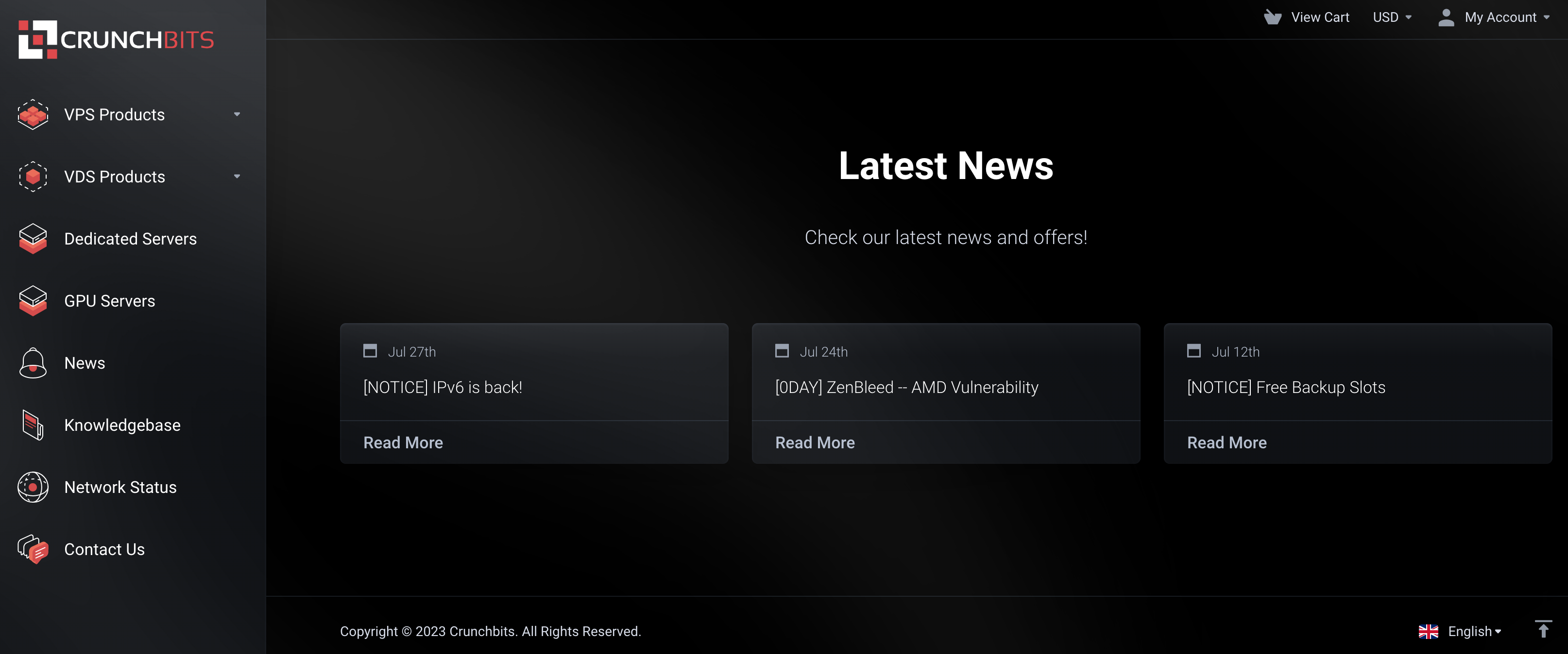 Crunchbits：Special Deals - 2C3GB25GB4T@1Gbps年付13.69刀套餐测评 - Hello New World