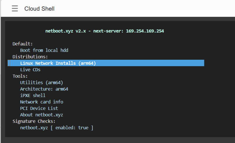 2025 年甲骨文 Oracle Cloud Shell AMD/ARM 救砖教程（netboot 方法） - Linux - Hello New World